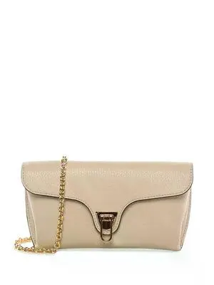COCCINELLE External-pocket Leather Tote Bag - Neutrals