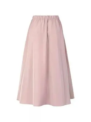 Max Mara Plated A-line Midi Skirt