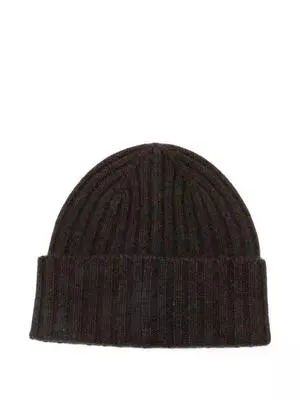 MC2 SAINT BARTH Embroidered Beanie - Brown