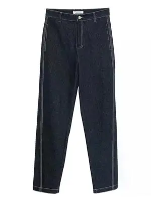Max Mara Denim Tapered Trousers