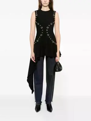 Max Mara Denim Tapered Trousers