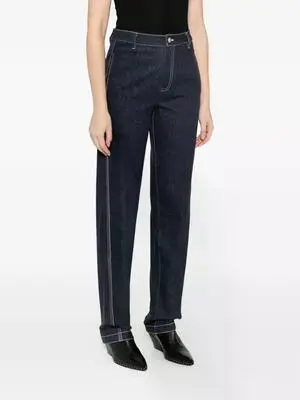Max Mara Denim Tapered Trousers