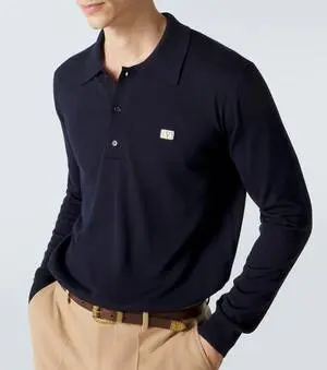 Valentino Garavani Vlogo Virgin Wool Polo Sweater