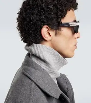 Zegna Square Sunglasses - Grey