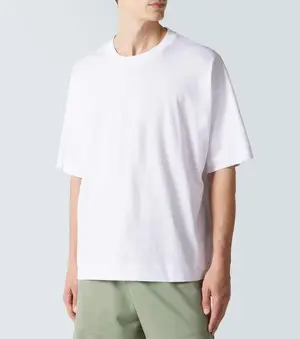 Dries Van Noten Oversized Cotton Jersey T-shirt - White