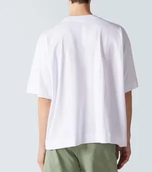 Dries Van Noten Oversized Cotton Jersey T-shirt - White