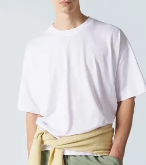 Dries Van Noten Oversized Cotton Jersey T-shirt - White