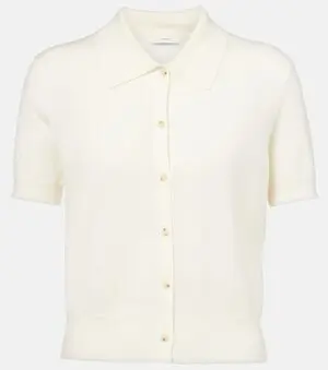 Vince Wool-blend Top - White