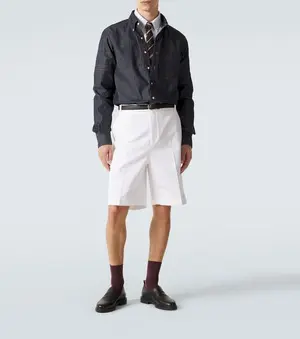 Thom Browne Cotton Bermuda Shorts