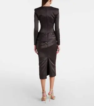 Alex Perry Draped Cocktail Dress