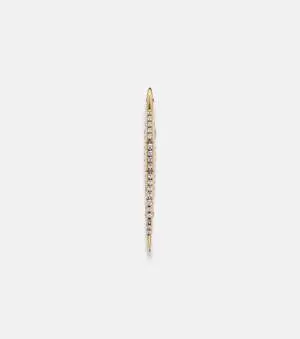 Yvonne Léon 9kt Yellow Marlin Gm Single Earring With Diamonds
