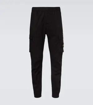 Men's Stone Island Black Pants