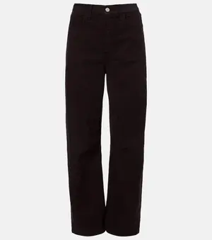 Women's Cropped Barrel Jeans