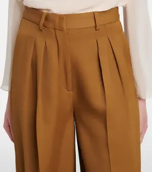 Altuzarra Cropped Barrel-leg Pants - Brown
