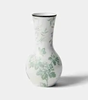 Gucci Herbarium Porcelain Vase - White