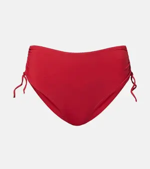 ERES Sofia Mid-rise Bikini Bottom - Red