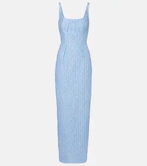 EMILIA WICKSTEAD Seersucker Gown