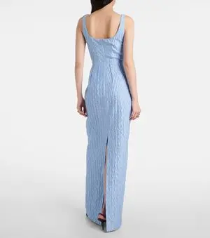EMILIA WICKSTEAD Seersucker Gown