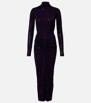 Alaïa Embellished Midi Dress