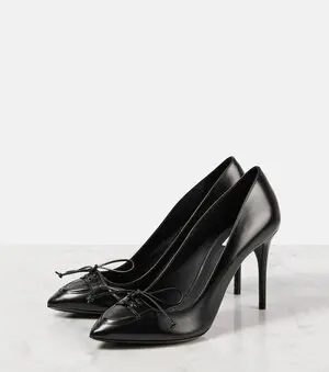 Alaïa Leather Pumps - Black