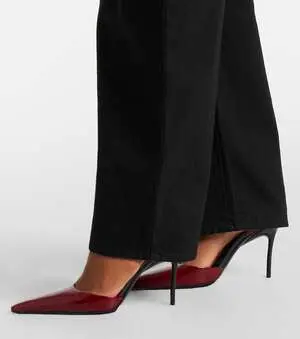Alaïa 90 Leather Pumps