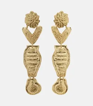 ALEMAIS Le Jardin Drop Earrings - Gold