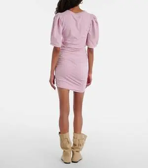 Isabel Marant Étoile Mylda Draped Mini Dress - Pink