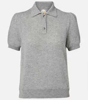Jardin Des Orangers Cashmere Polo Sweater - Grey