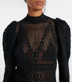 Isabel Marant Étoile Dahara Open-knit Sweater - Black