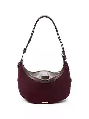 ASPINAL OF LONDON Hudson Crescent Shoulder Bag - Purple