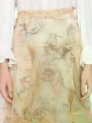 Zimmermann Rebellion Lantern Maxi Skirt - Neutrals