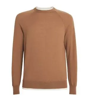Eleventy Trimmed Knitwear For Men