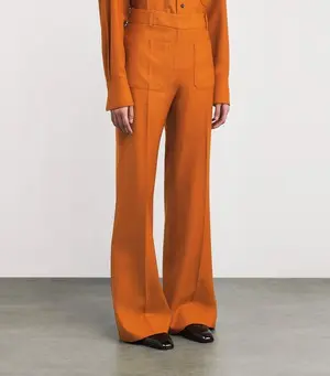 Victoria Beckham Alina Wide-leg Trousers