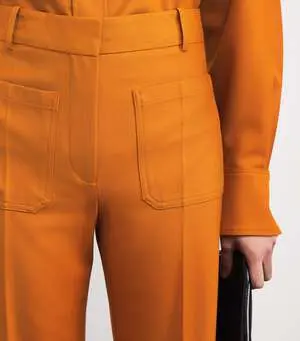 Victoria Beckham Alina Wide-leg Trousers