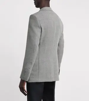 TOM FORD Wool Birds-eye Weave Shelton Blazer