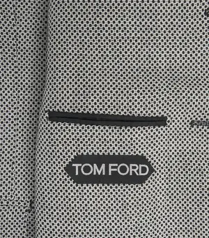 TOM FORD Wool Birds-eye Weave Shelton Blazer