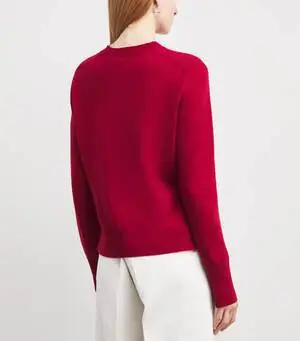 AERON Wool-cashmere Crew-neck Sweater