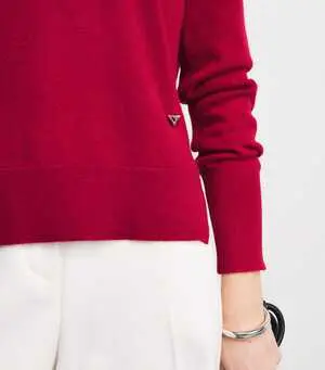 AERON Wool-cashmere Crew-neck Sweater