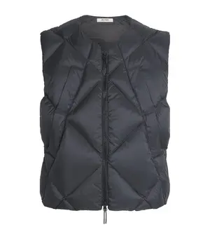 ABOUT:BLANK Diamond-quilted Down Gilet