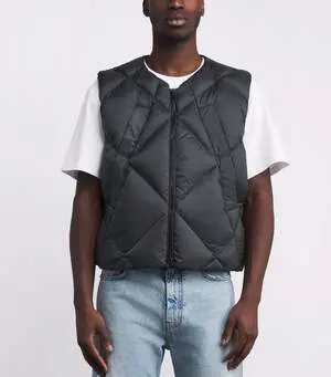 ABOUT:BLANK Diamond-quilted Down Gilet