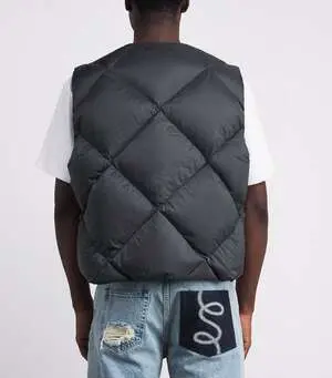 ABOUT:BLANK Diamond-quilted Down Gilet
