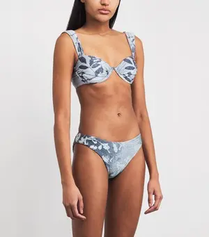 Simkhai Floral Lizza Bikini Bottom