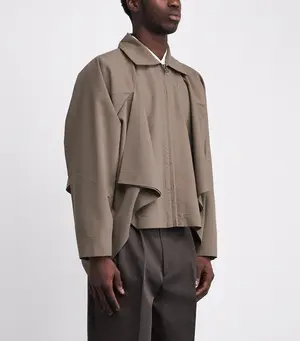 Issey Miyake Hybrid Flat Drape Jacket
