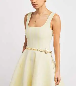 Maje Embellished Chain Belt