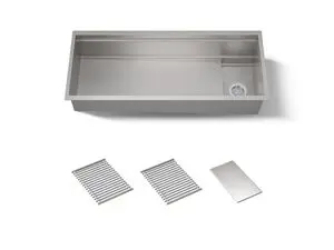 KOHLER Synthos 45-3/4" Undermount Single-bowl Kitchen Sink - One-color