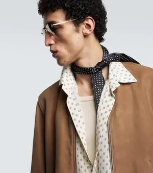 TOM FORD Square Frame Sunglasses - Brown