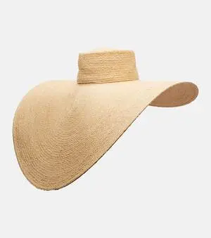 Zimmermann Raffia Sun Hat - Beige
