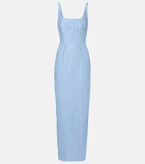 EMILIA WICKSTEAD Sharon Seersucker Gown
