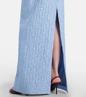EMILIA WICKSTEAD Sharon Seersucker Gown