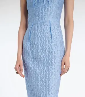 EMILIA WICKSTEAD Sharon Seersucker Gown